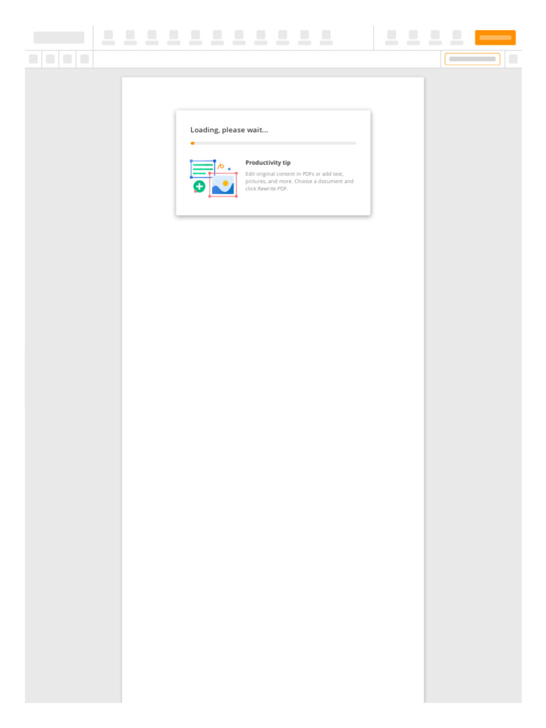Loading, Please Wait : Productivity Tip | PDF
