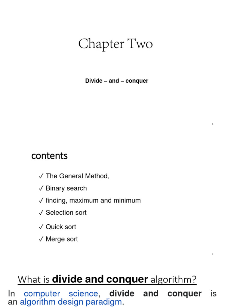 AlgorithemChapter Two | PDF | Computing | Algorithms And Data Structures