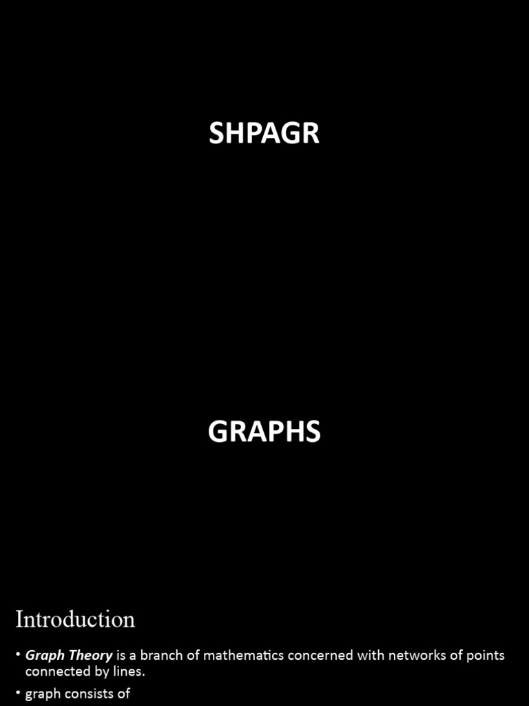 Graphs | PDF | Vertex (Graph Theory) | Mathematical Concepts