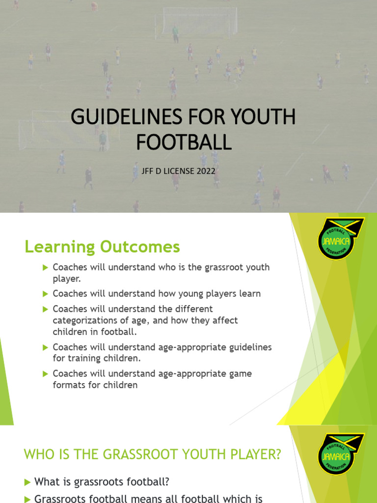 Guidelines For Youth - Football | PDF | Physical Fitness | Learning