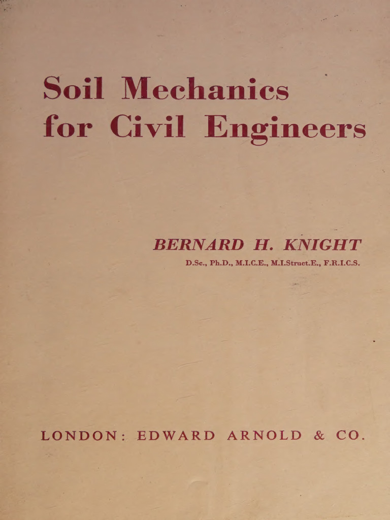 Soil Mechanics for Civil Engineers -- f5751f5b54971cb45bfa2c3cb97b9282 ... Soil Mechanics for Civil Engineers -- f5751f5b54971cb45bfa2c3cb97b9282 ...