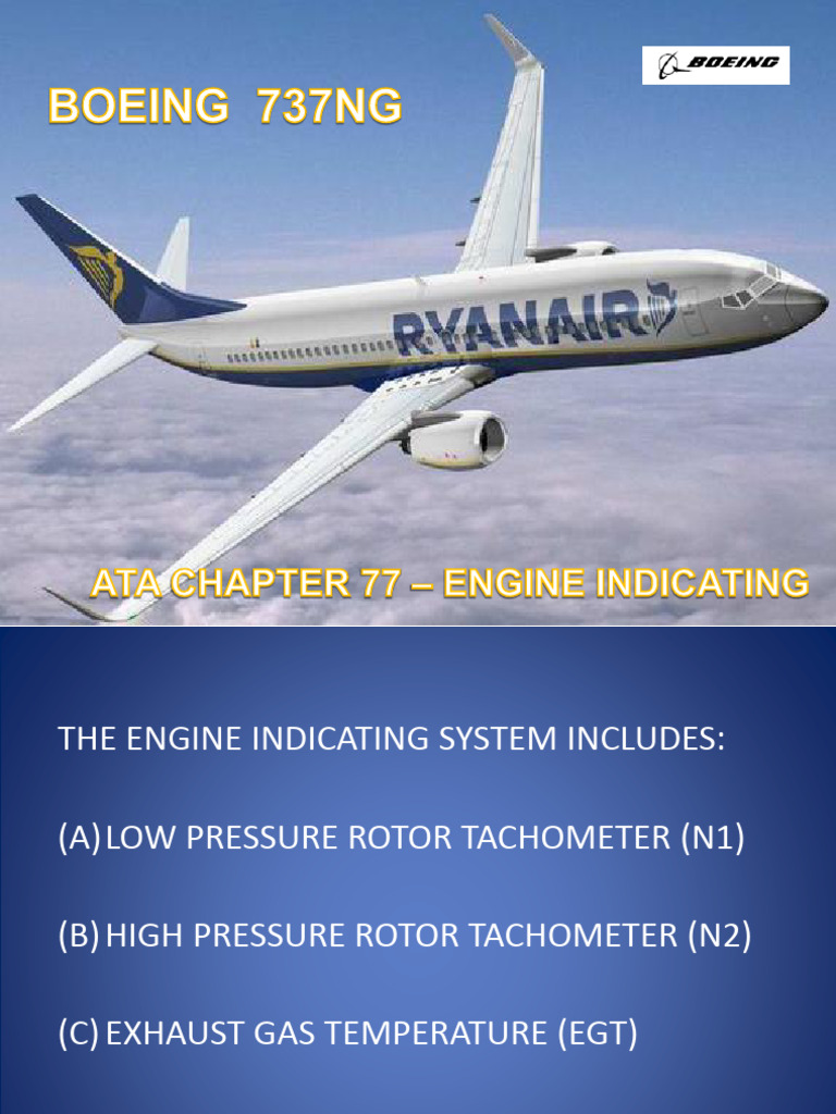 B737-6,7,800 ATA 77 Engine Indicating.gmg | PDF | Sensor | Engines
