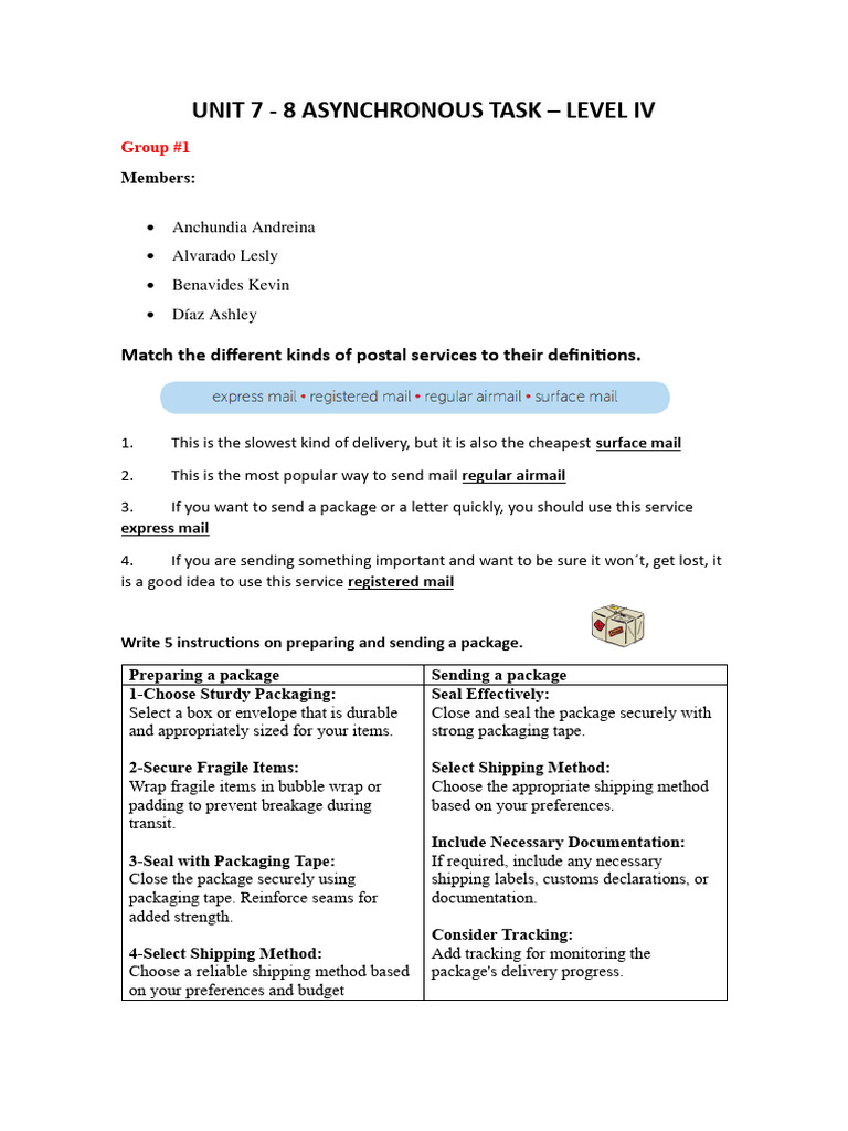 Unit 7 - 8 Asynchronous Task | PDF