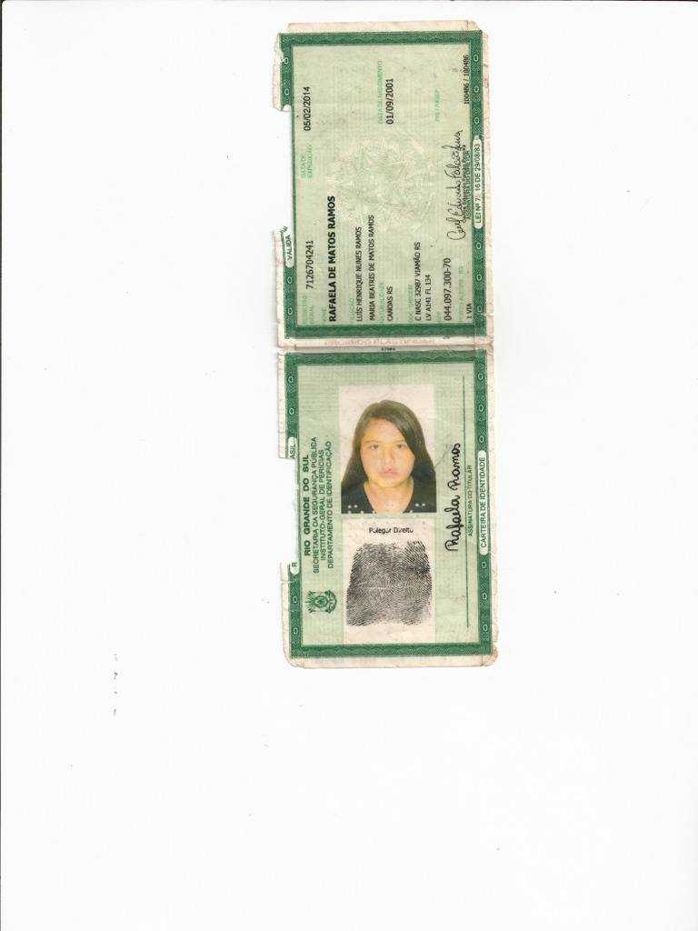 Identidade Rafaela | PDF