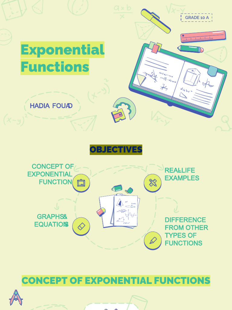 Exponential Functions Guide | PDF | Exponential Function | Function (Mathematics)