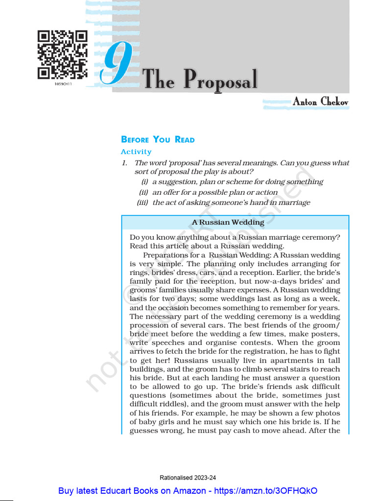CH 9 - The Proposal | Download Free PDF | Wedding | Verb