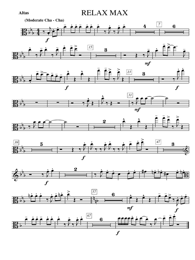 RELAX MAX - Altas | PDF