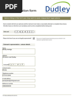 Third Party Claim Form Raf 1: Personal Details of Claimant | PDF ...