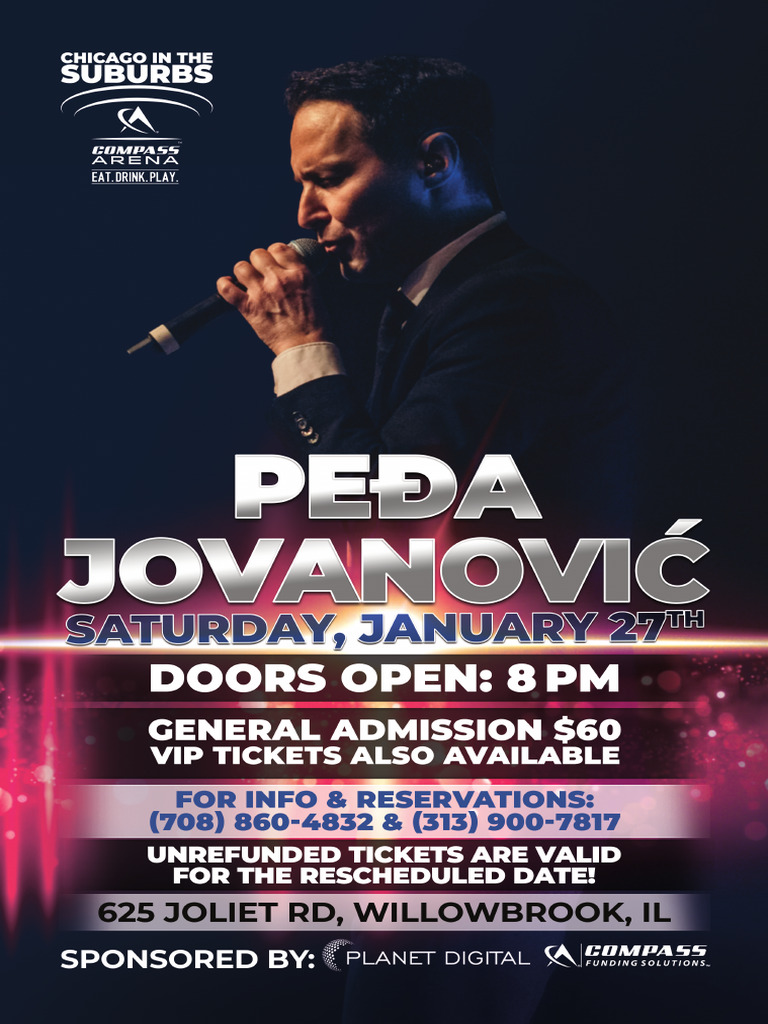 Pedja Jovanovic Chicago Poster | PDF