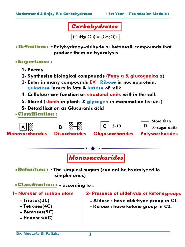 Bio Bnu Carb - Print | PDF | Carbohydrates | Glucose