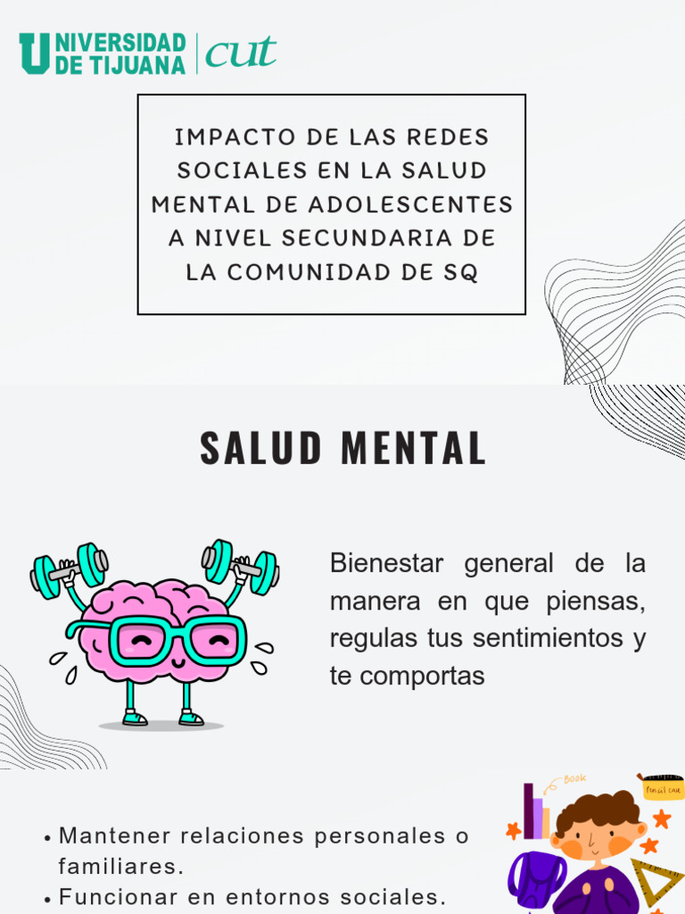 Impacto de Las Redes Sociales en La Salud Mental | PDF | ciberespacio