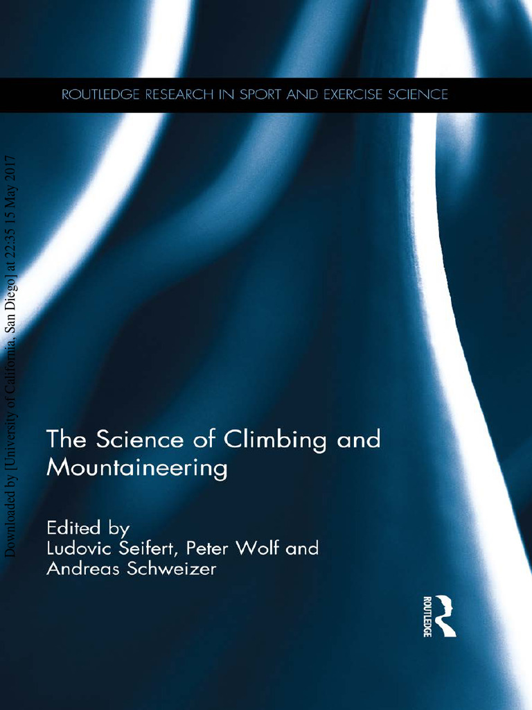 The Science of Climbing and Mountaineering | PDF | Science & Mathematics