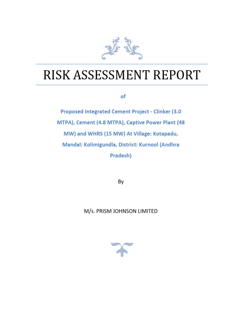 Fauregzlusm 14320326 Risk Assessment Report | PDF | Risk | Risk Assessment