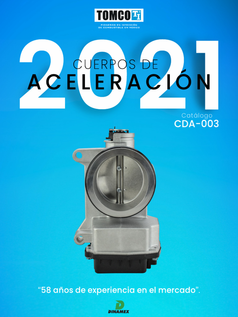 Catálogo Tomco 2021: Cuerpos de Aceleración | PDF | todoterreno ...