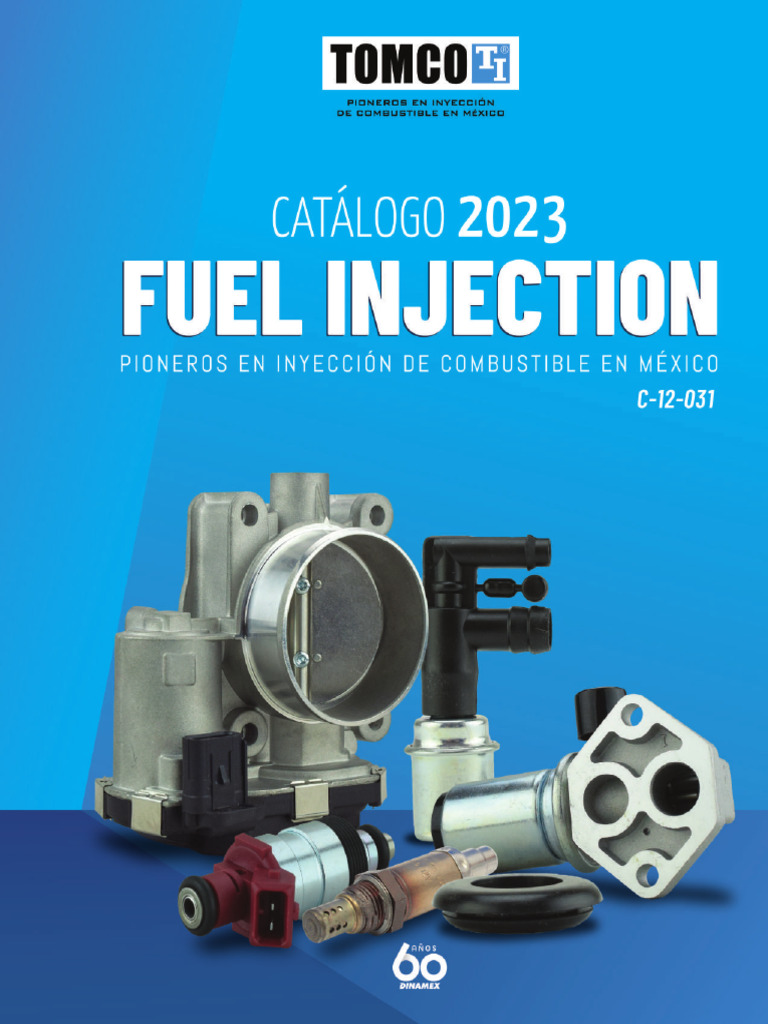 Catalogo Tomco Fuel Injection 2023 | PDF | Inyección de combustible | Acelerador