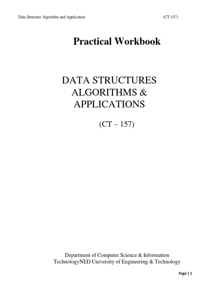 CT-157 Dsaa | PDF | Data Type | Applied Mathematics