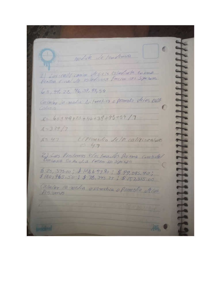 Medida Tendencia | PDF