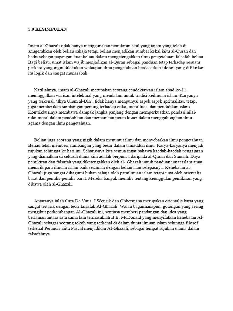 Kesimpulan Al | PDF