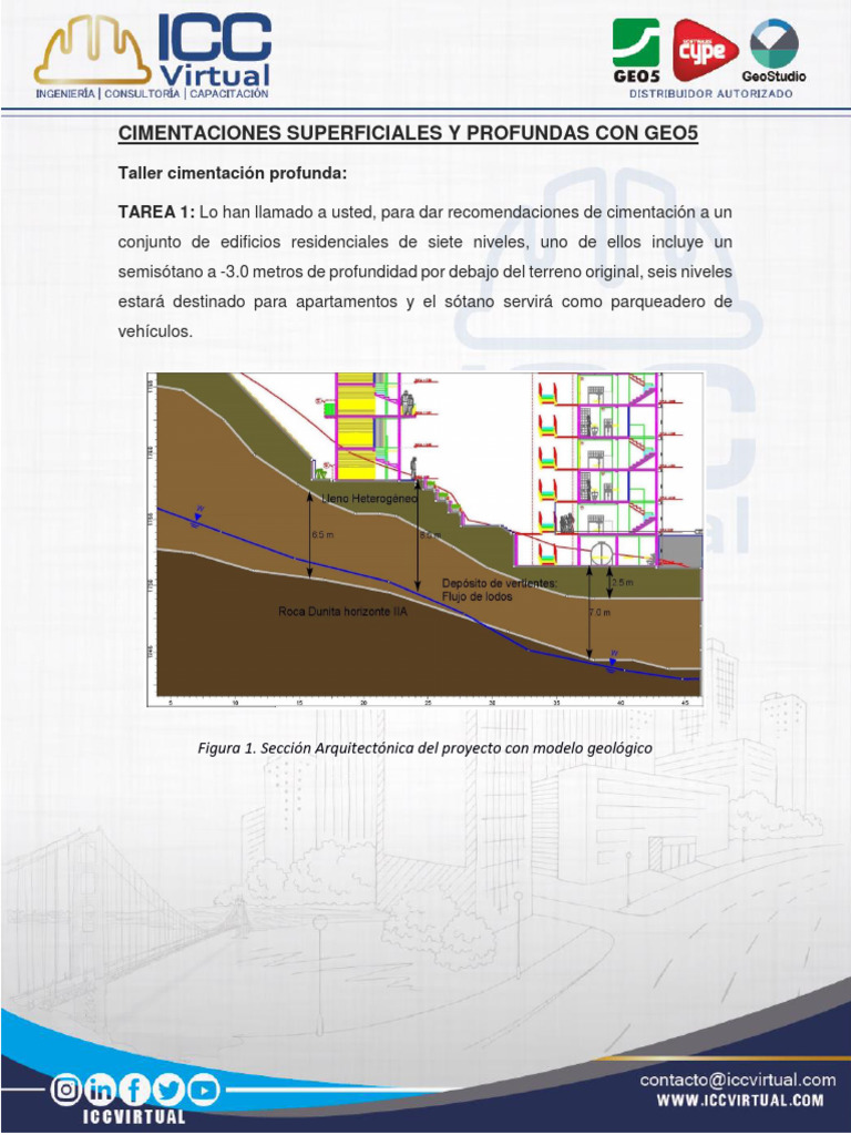 Taller Cimentación Profunda | Descargar gratis PDF | Roca clástica ...