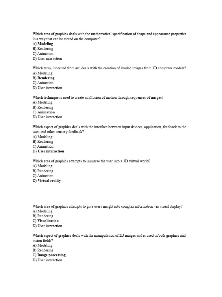 Lec 1 CG | PDF | Computer Graphics | 3 D Computer Graphics