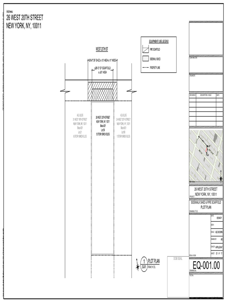 26 West 20th ST - Shed & Scaff 64 | PDF | Intellectual Works | Document