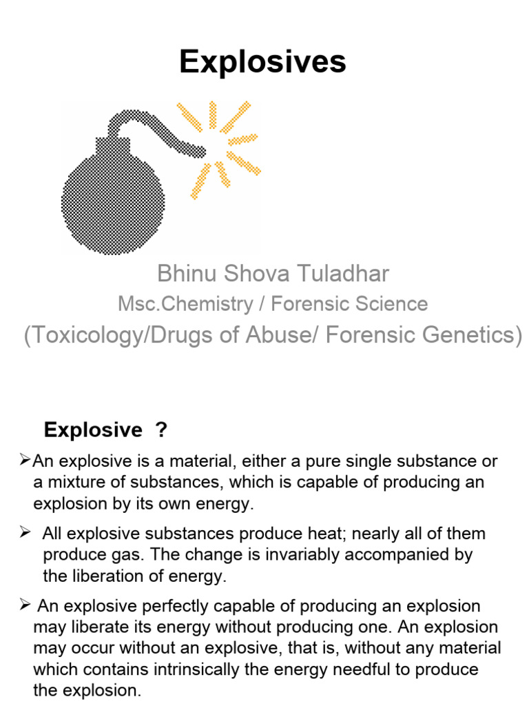 Explosive | PDF | Explosion | Improvised Explosive Device