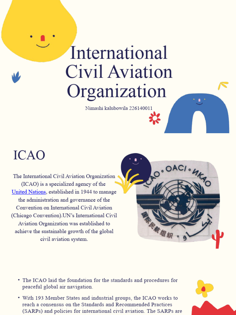 Overview of ICAO and Its Functions | PDF | Economies | Government