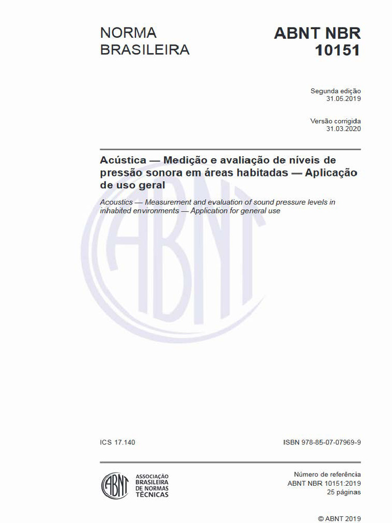 NBR 10151-2019 | PDF