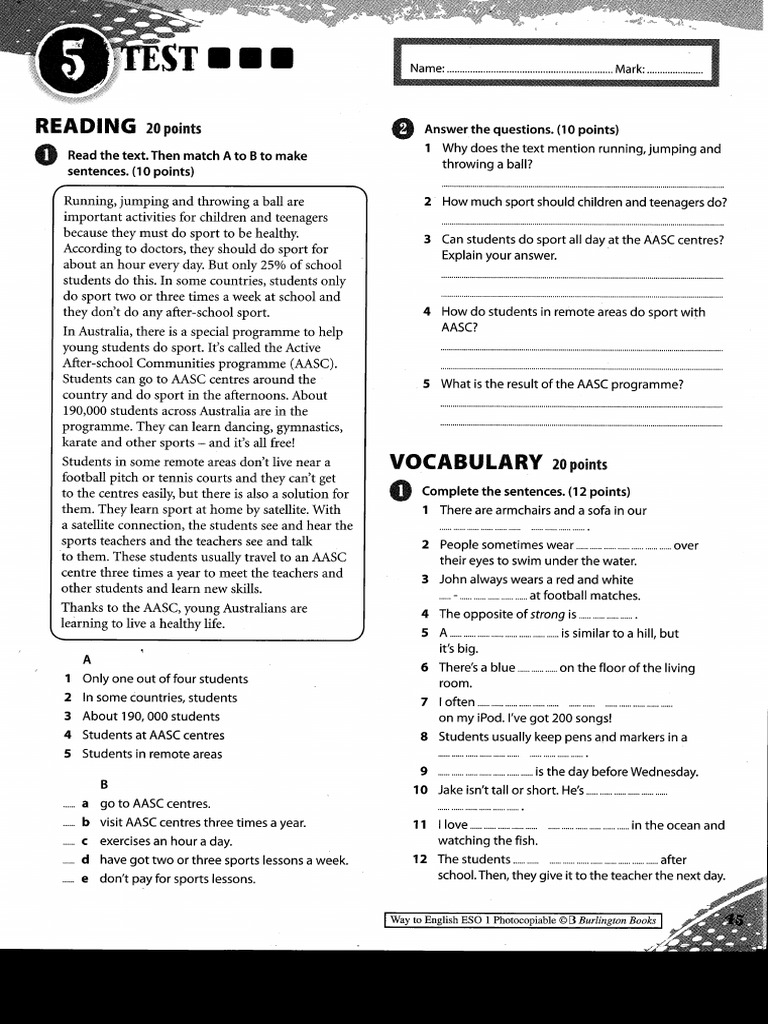 Reading Comprehension | PDF