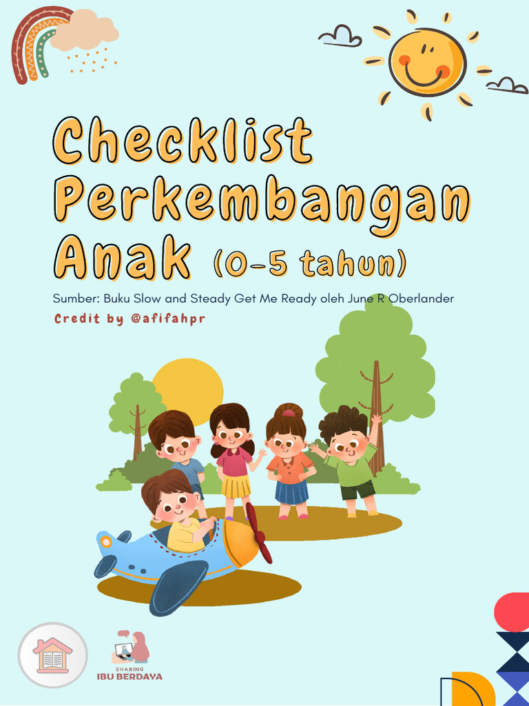 Tabel Checklist Perkembangan Anak | PDF | Kesehatan Holistik