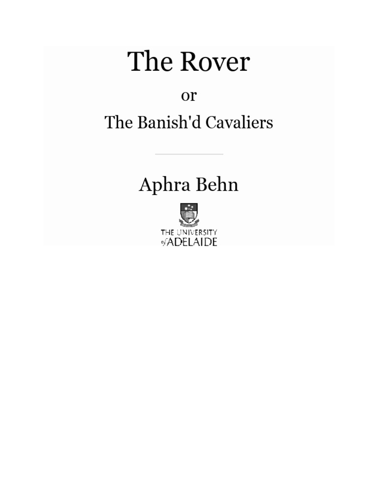 1401 407 The Rover Script | PDF