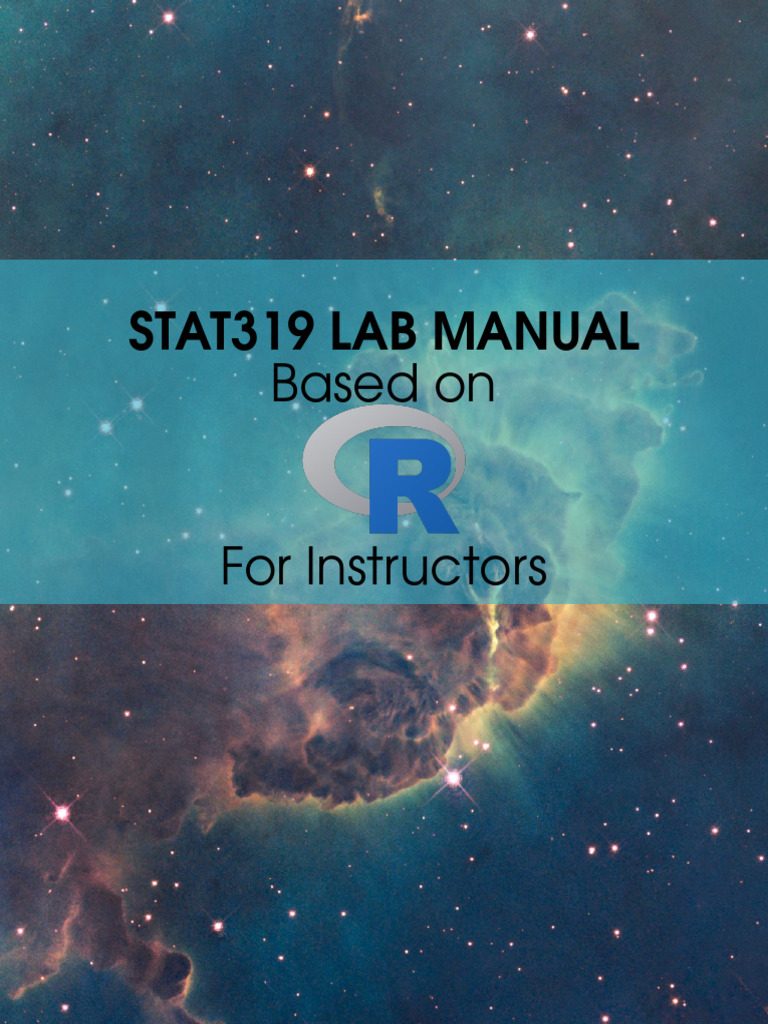 STAT319 Lab Manual: R Software Guide | PDF | Probability Distribution ...