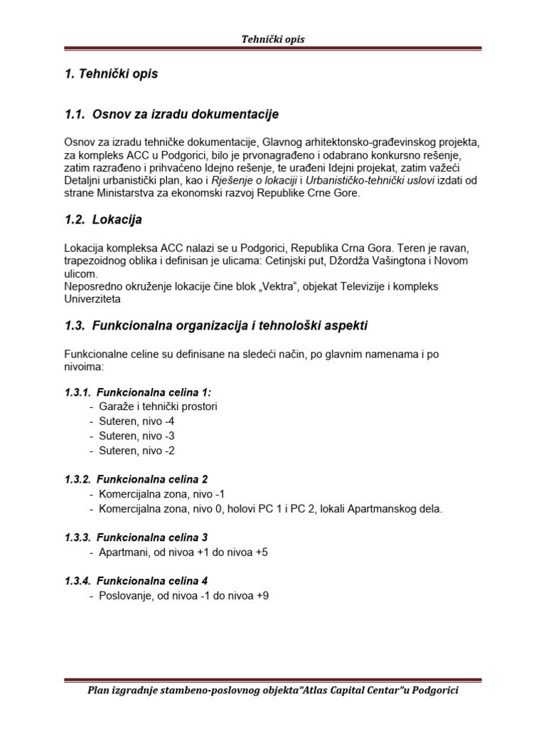 Š.1.Tehnicki Opis | PDF