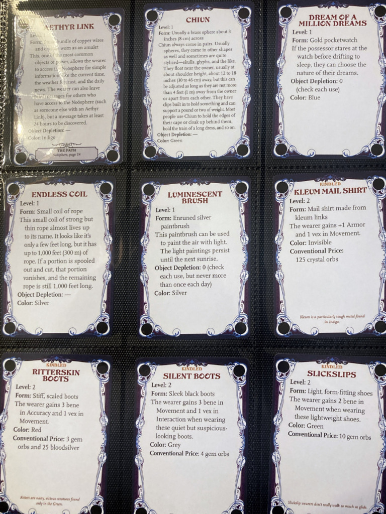 Items of Power Sample | PDF