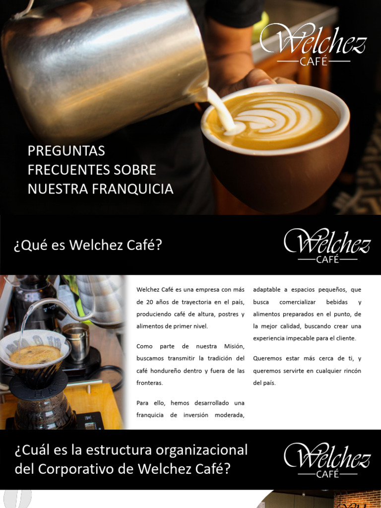 Pyr Welchez Café | PDF | café | Franquiciamiento