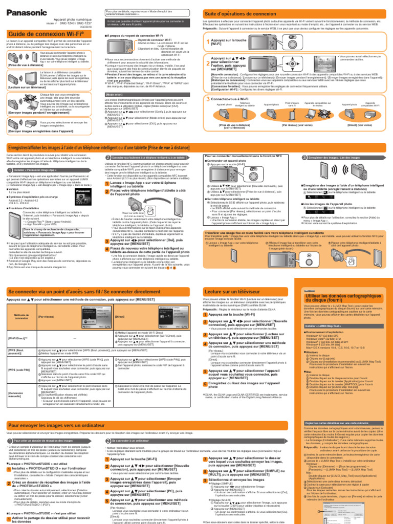 Panasonic TZ40 Wifi | PDF