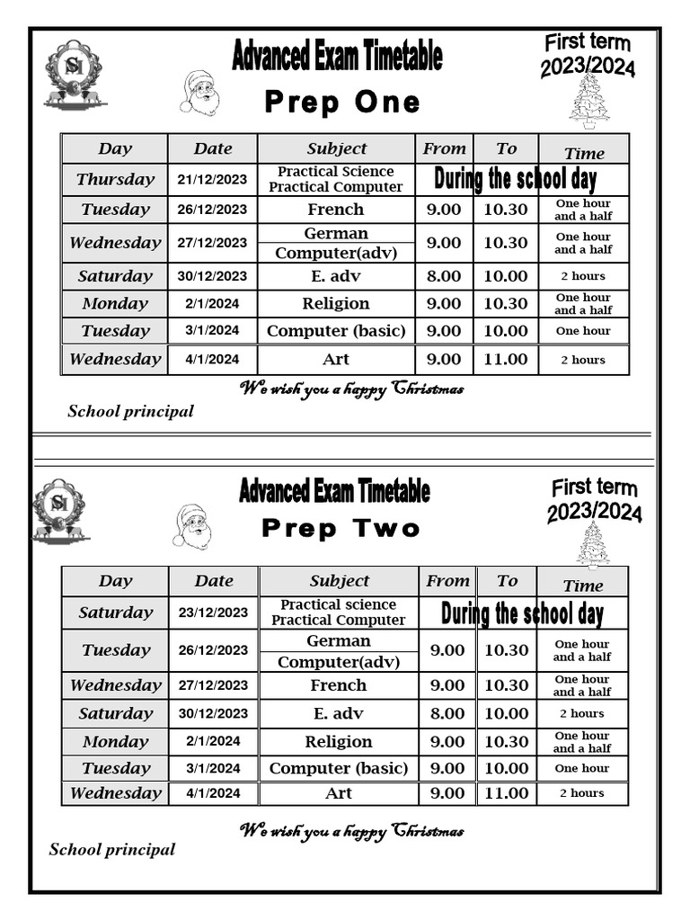 Advanced Prep1,2&3 | PDF
