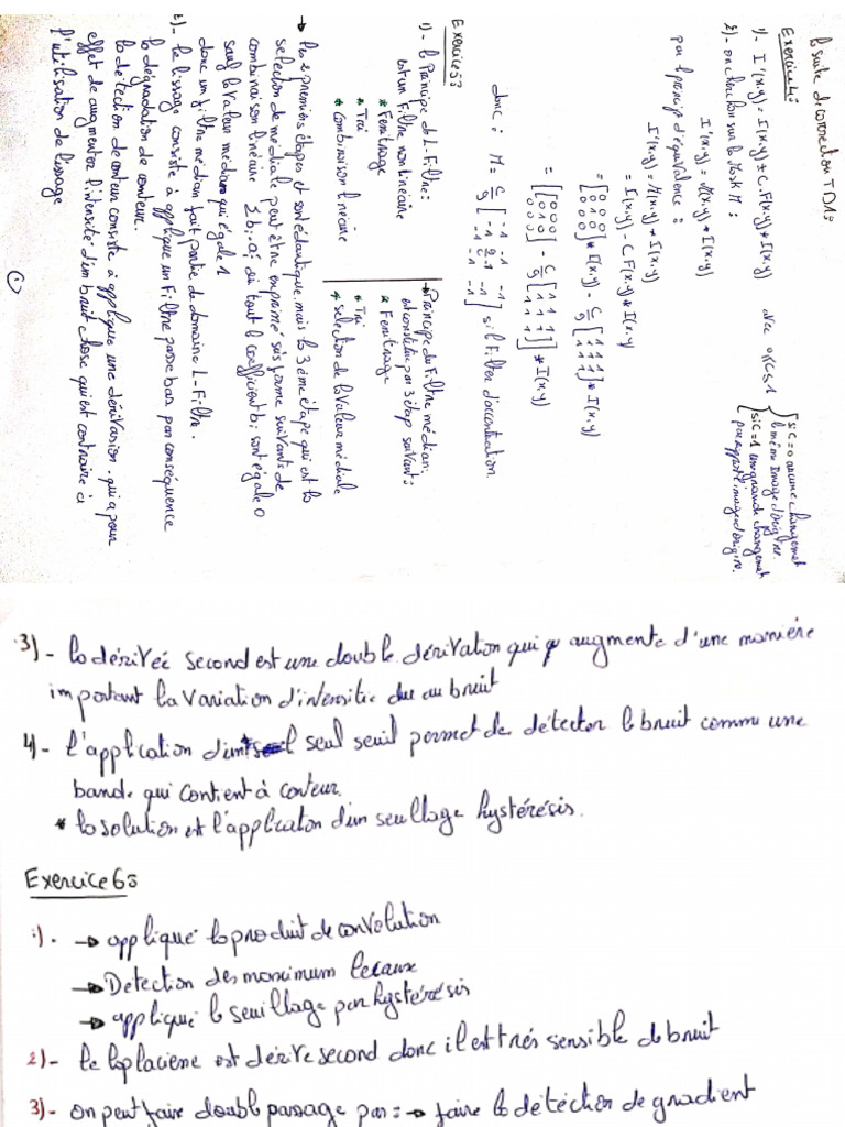 Suite de CORRECTION TD1 | PDF