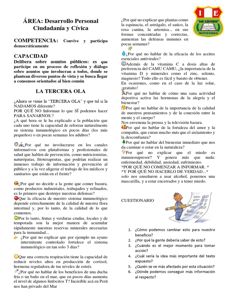 DPCC 3 | PDF | Sistema inmune