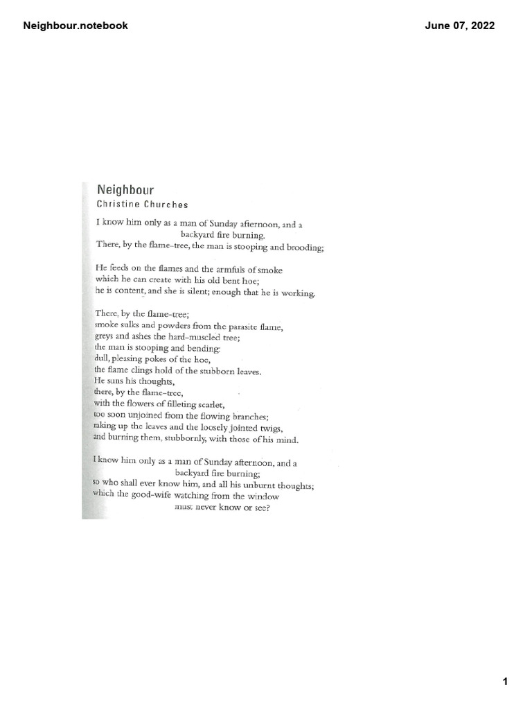 Neighbour | PDF