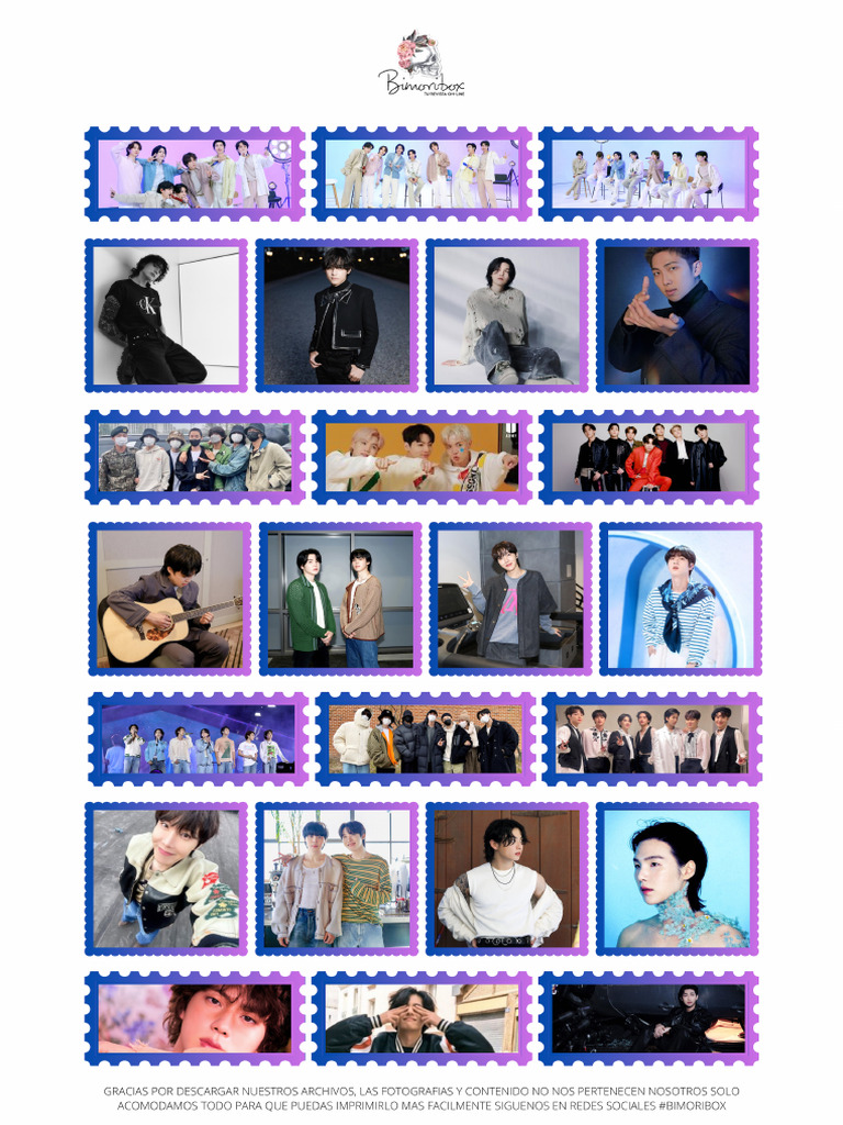 BTS STIKERS 01-S0iuu1 | PDF