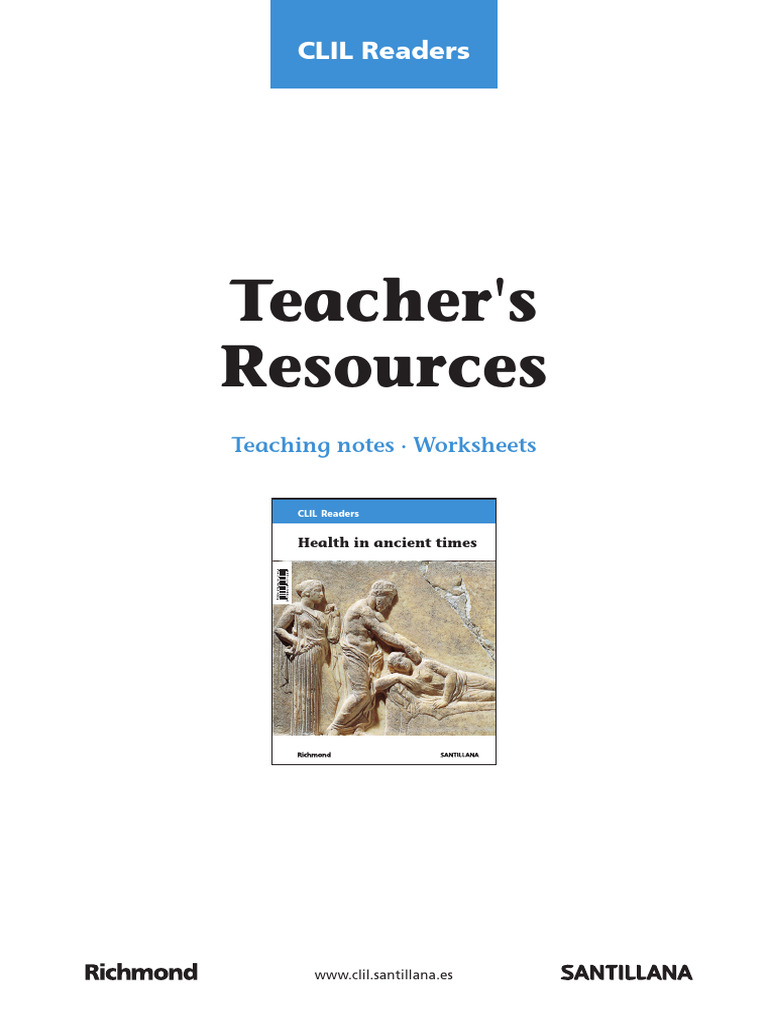 CLIL Readers 3 Health in Ancient Times Resources | PDF | Reading ...