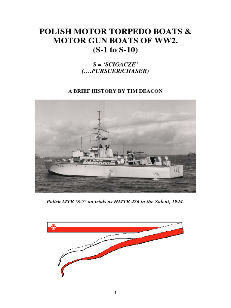 Polish WW2 Motor Torpedo & Gun Boats | PDF | Shipping | Ships