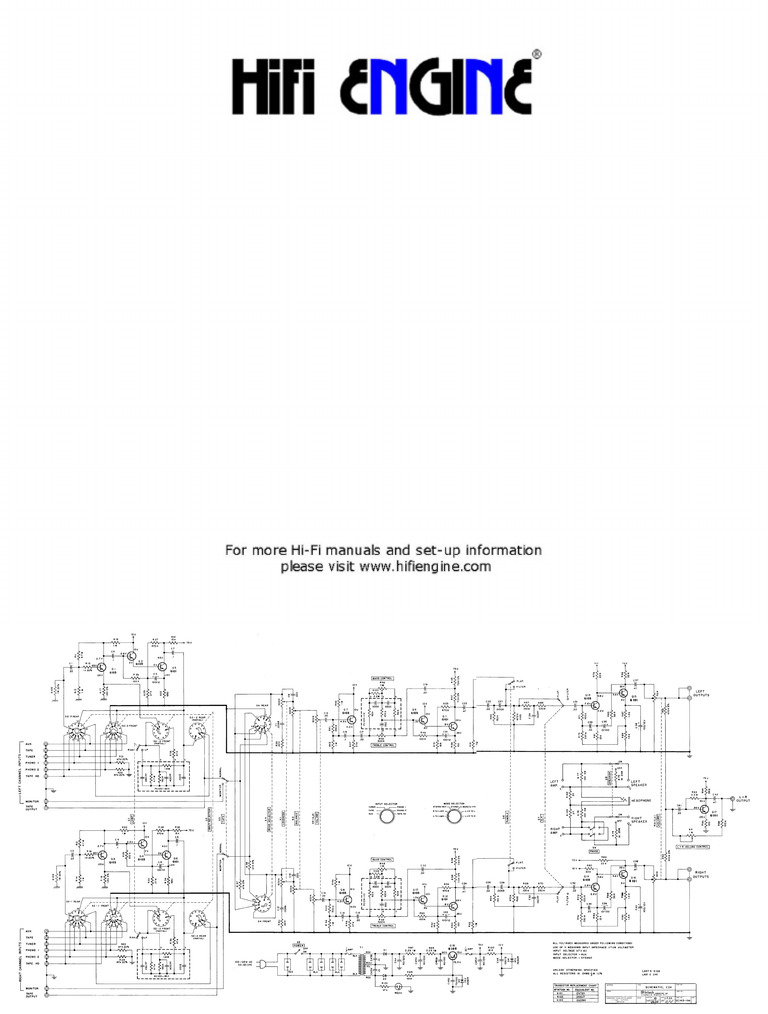 Hfe Mcintosh c24 Schematic | PDF