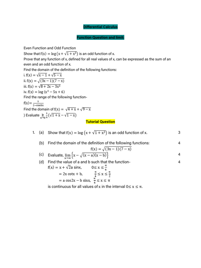 1000% | PDF | Function (Mathematics) | Differential Calculus
