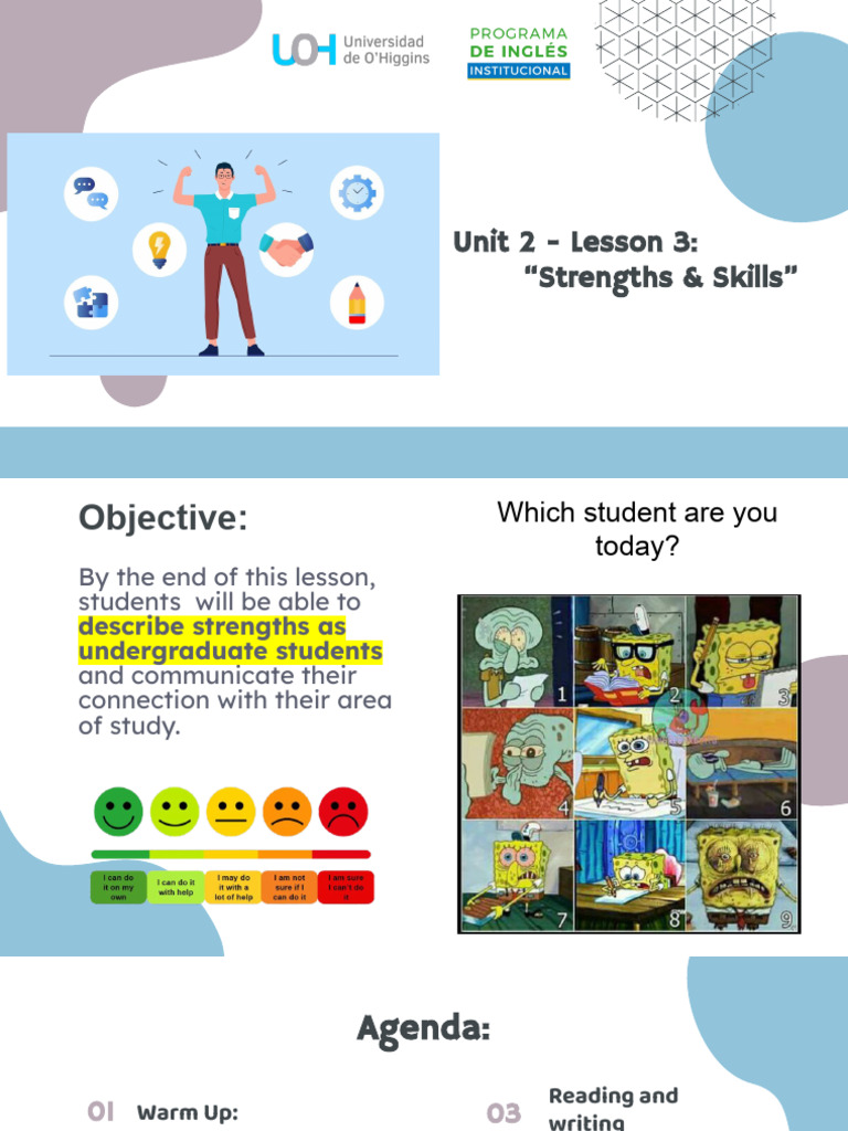 Copia de Unit 2 Lesson 3 | PDF | Cognition | Learning