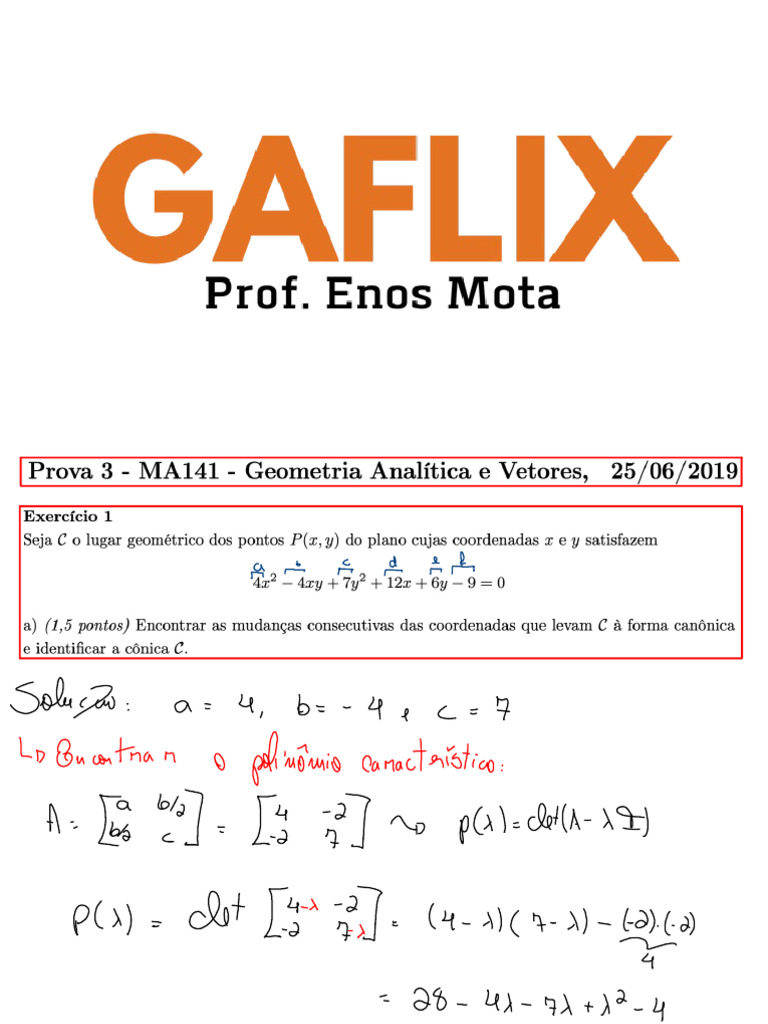 (Aulão) P3 - Prova Versão 1 - 2019 - UNICAMP | PDF