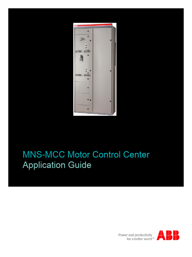 MNS-MCC Motor Control Center: Application Guide | PDF ...