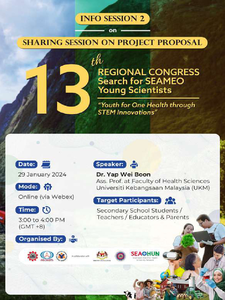 BROCHURE Programme - Info Session 2 | PDF | Science, Technology, Engineering, And Mathematics ...