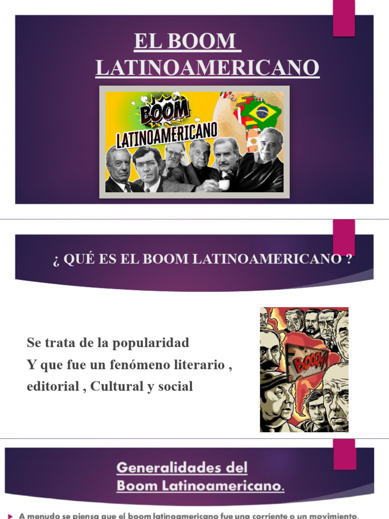 El Boom Latinoamericano | PDF | Historia